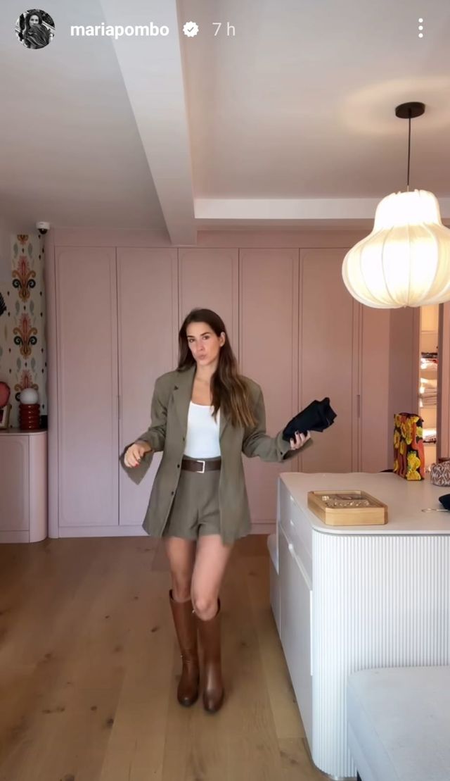 Maria Pombo ya tiene las botas de equitación en tendencia: cómodas y ...