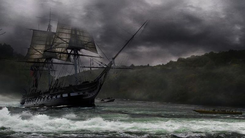 Agua muerta, el fenómeno atrapa a los barcos en medio del mar ...