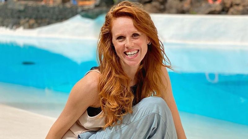 María Castro enseña por primera vez a su segunda hija: "¿Salió al papi ...