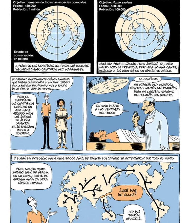 Llega la versión cómic de 'Sapiens', el superventas sobre la historia ...