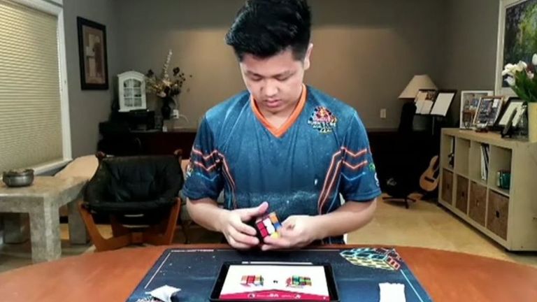 Max Park bate el récord del Mundial de Cubos de Rubik - Telecinco