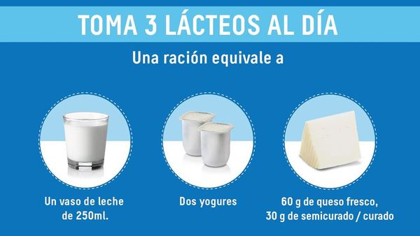 Los lácteos son parte imprescindible de una dieta saludable: cuántas ...