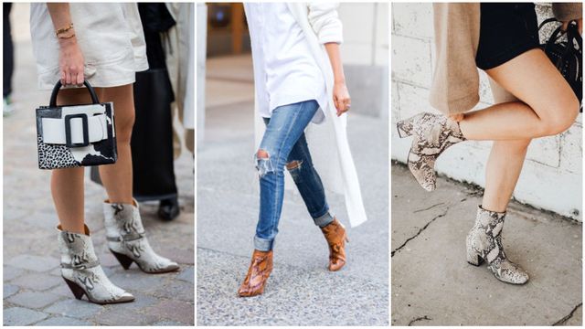 6 tips para combinar unas botas de mujer 'snakes' - Divinity