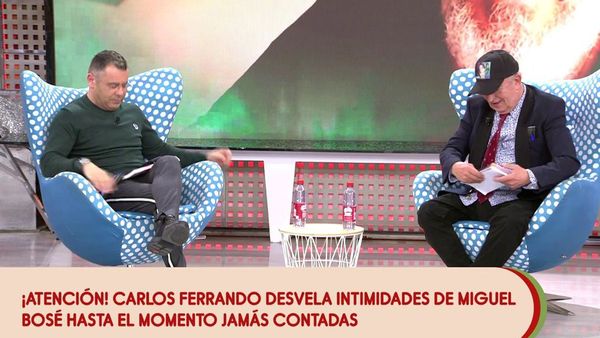 Carlos Ferrando nos da los nombres de otros amigos de Miguel Bosé ...