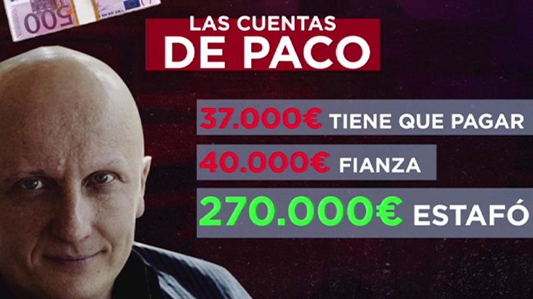 Paco Sanz se libra de la cárcel y el Estado le devuelve 4000 euros ...