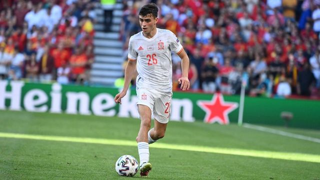Pedri es el jugador incansable de la Selección Española