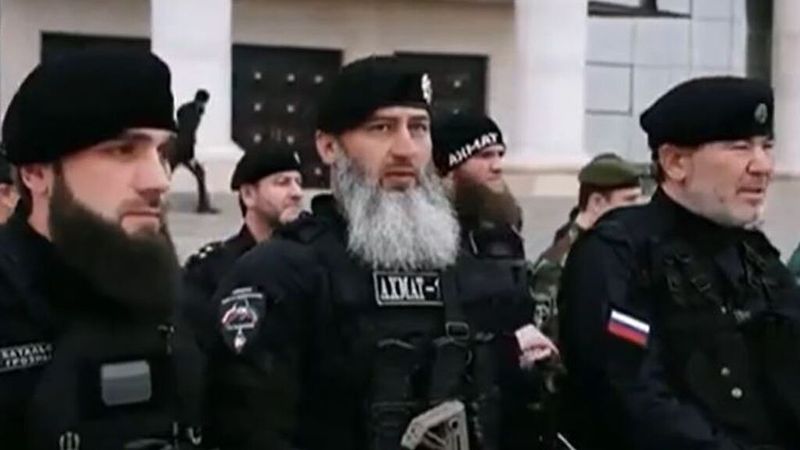 Rusia incorpora soldados chechenos en la guerra de Ucrania