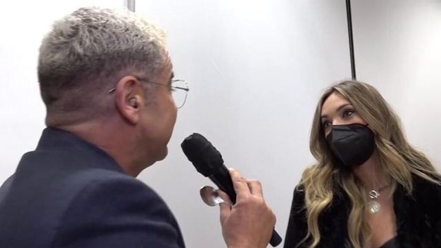 Marta Riesco defiende a Antonio David ante las palabras de Jorge Javier: "No le llames así ...