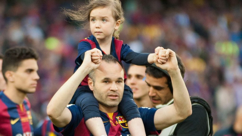 Andrés Iniesta, papá por segunda vez