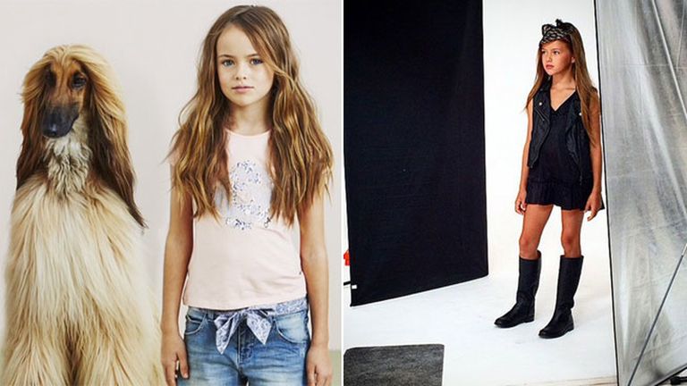 Kristina Pimenova, 'la niña más guapa del mundo', se hace mini-modelo ...