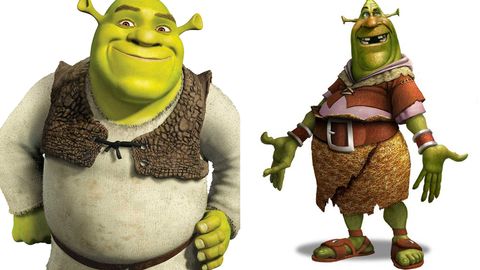 Así es el Shrek que se diseñó originalmente
