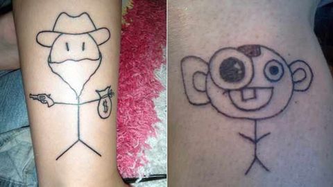 Los tatuajes más ridículos