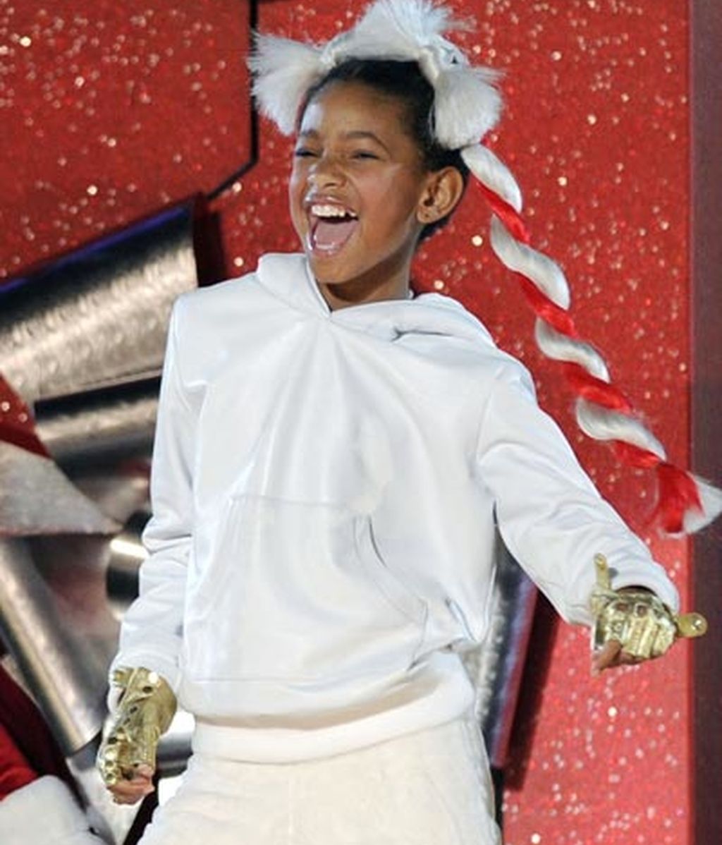 El look navideño de Willow Smith