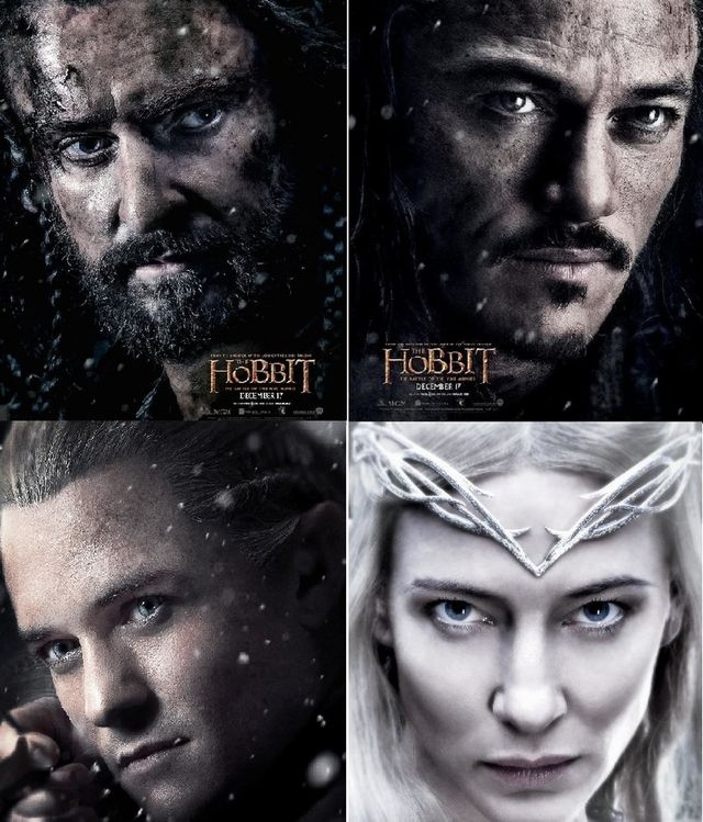 Cuatro nuevos carteles de El Hobbit