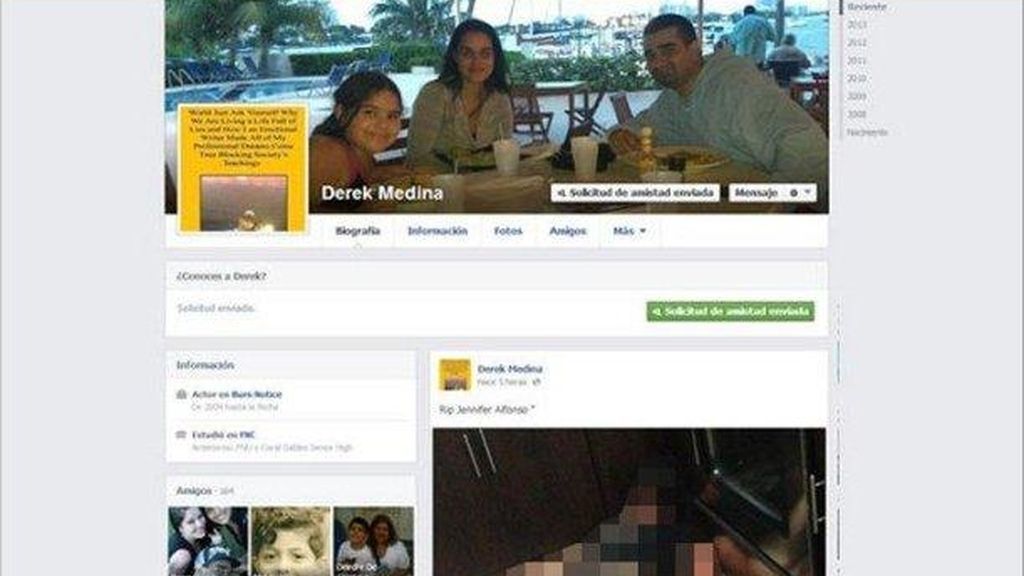 Derek Medina, el 'asesino de Facebook', declarado culpable por asesinar ...