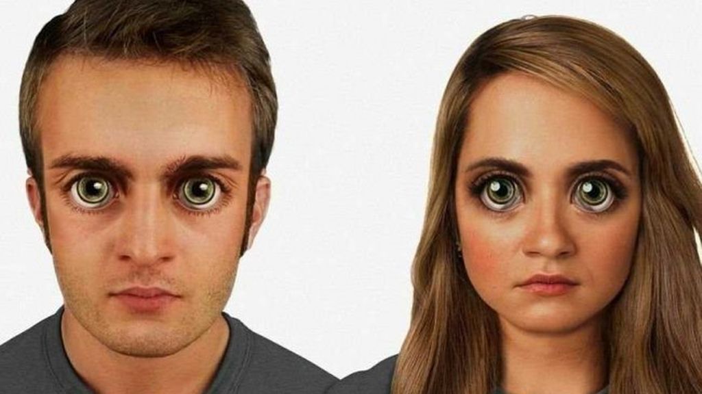 El rostro humano evolucionará así en 100.000 años