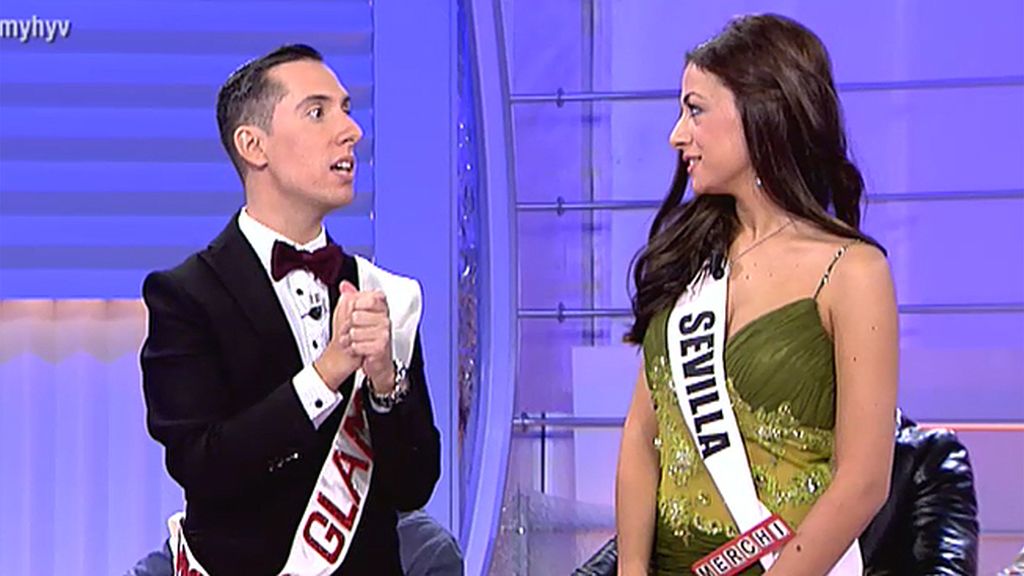 Merchi, una Miss Sevilla muy recargada