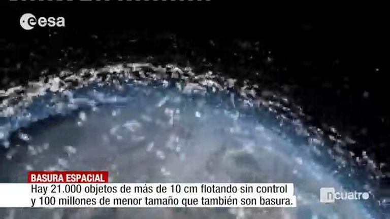 Más de 21.000 restos de chatarra orbitan alrededor de la Tierra