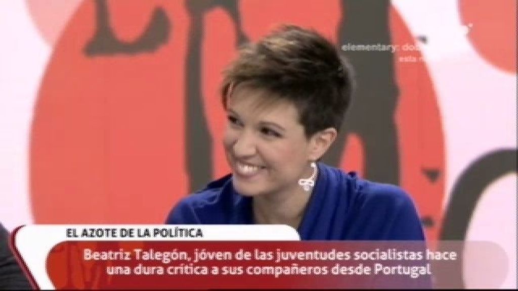 Beatriz Talegón: “En una situación en la que la mentira está a la orden ...