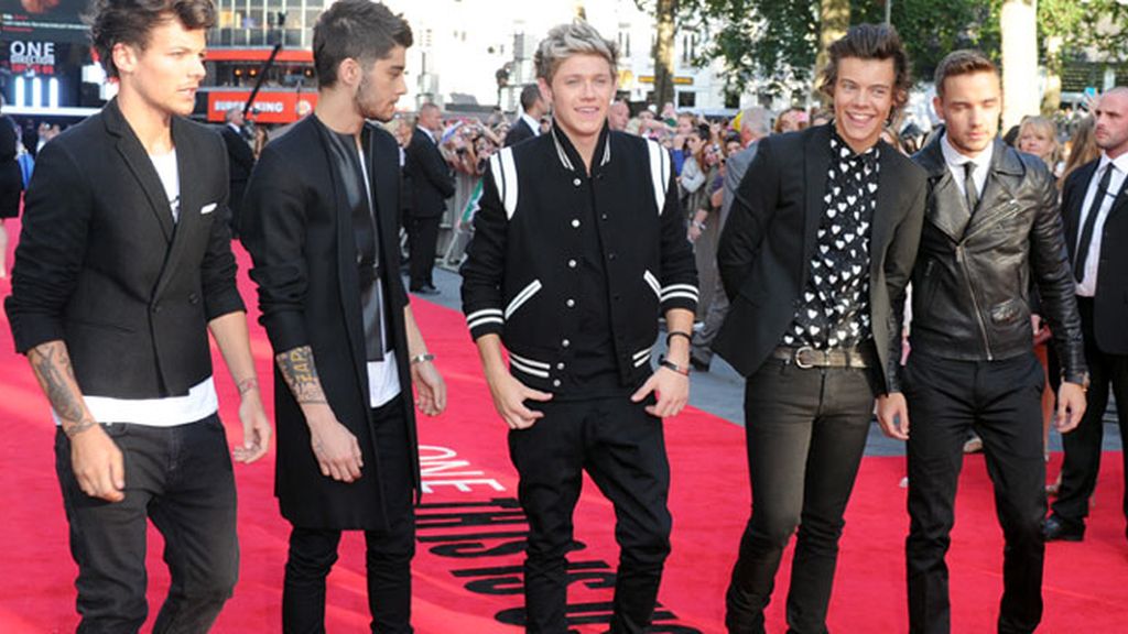 Histeria colectiva en la premier de la película de One Direction