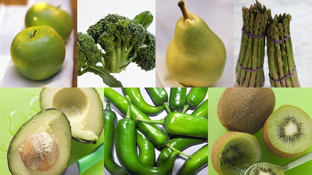 Siete alimentos verdes para adelgazar