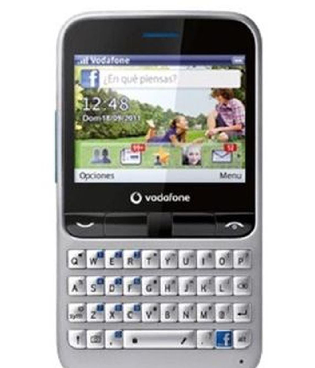 Vodafone lanza su propio 'Facebook Phone' con botón incorporado a la ...