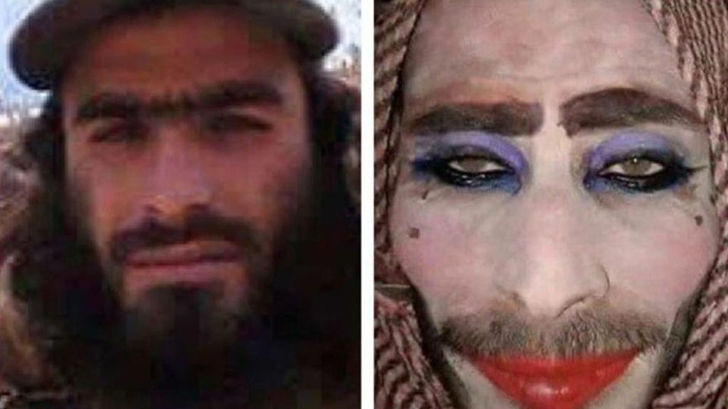 Maquillados pero con barba: así intenta huir de Mosul el Estado Islámico