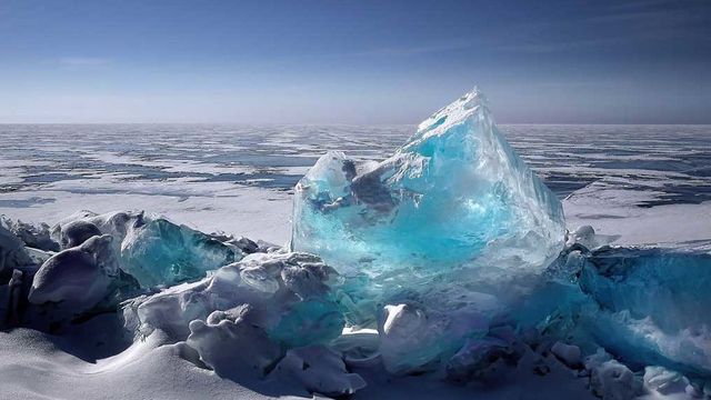 ¿Qué es el hielo azul? Curiosidades de un fenómeno insólito