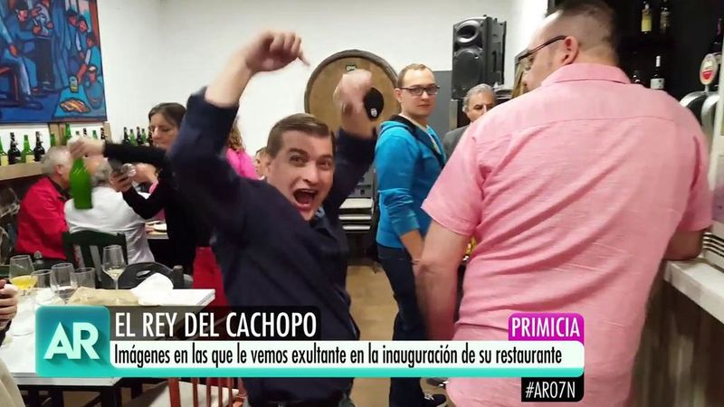 Primicia: Imágenes de ‘El rey del cachopo’ antes de su desaparición