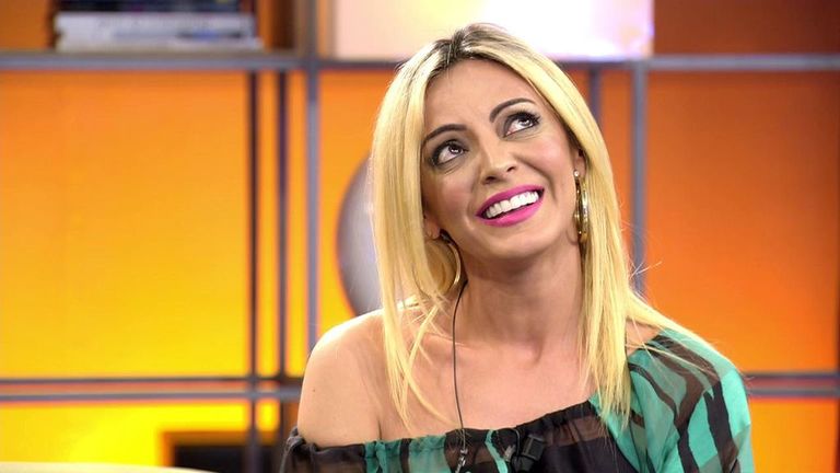 Merche se emociona al hablar de la muerte de su padre