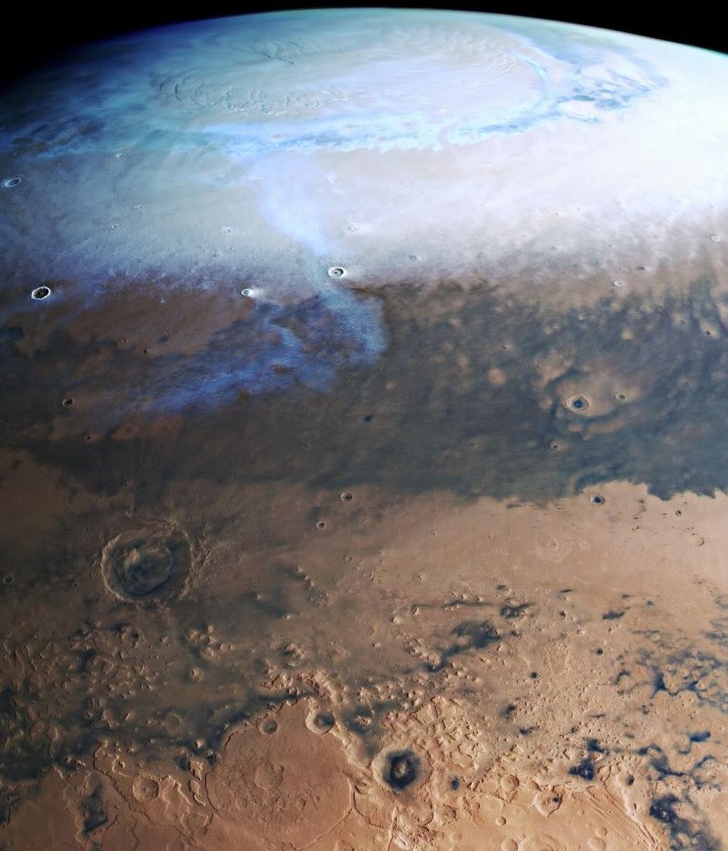 El planeta rojo, al detalle: publican una espectacular imagen de Marte ...