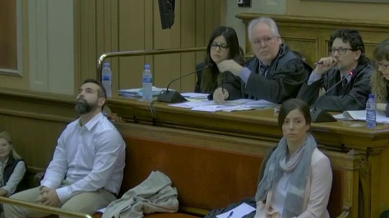 Rosa Peral y Albert López, en el juicio por el crimen de la guardia ...