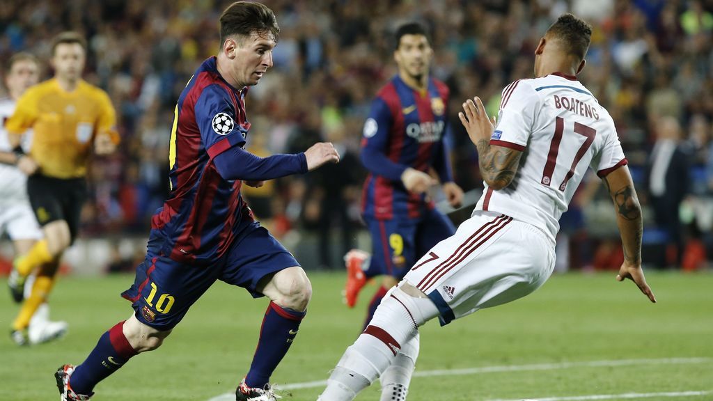 El Barça compara el regate de Messi a Boateng, con las medidas para ...