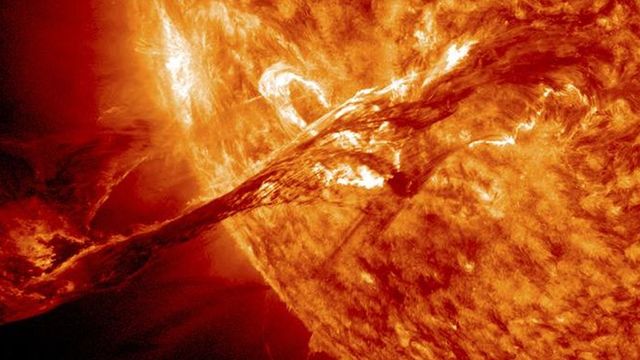 Las erupciones solares y las consecuencias en la Tierra