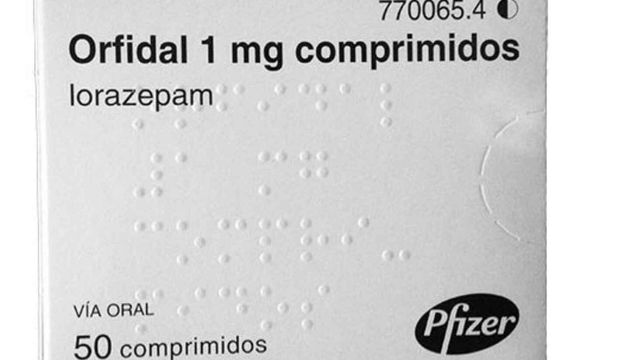 Efectos secundarios del Orfidal, el ansiolítico más tomado en España