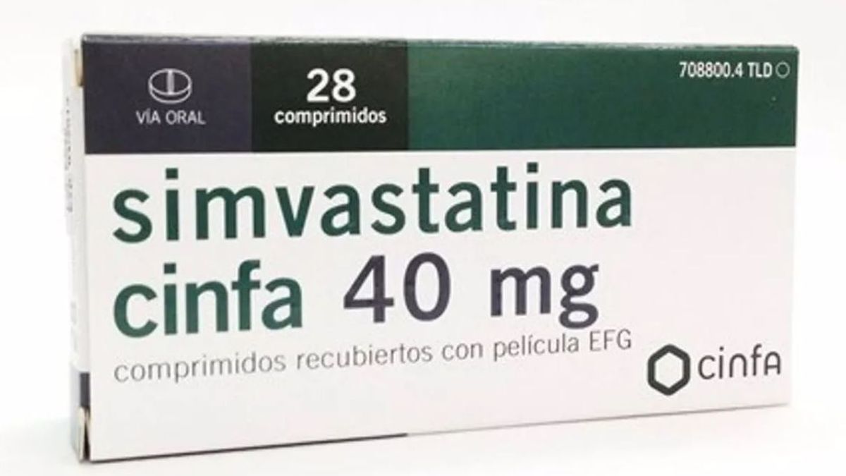 Retiran de las farmacias un lote de la Simvastatina Cinfa 40 mg