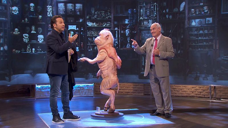 El monstruo del 'Gabinete del doctor Cabrera': mitad humano, mitad ...