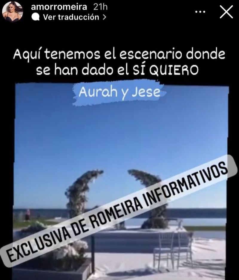 La boda de Aurah Ruiz y Jesé Rodríguez: primeras imágenes del vestido ...