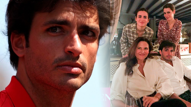 El entorno de Carlos Sainz: así son su novia, su madre y sus dos hermanas