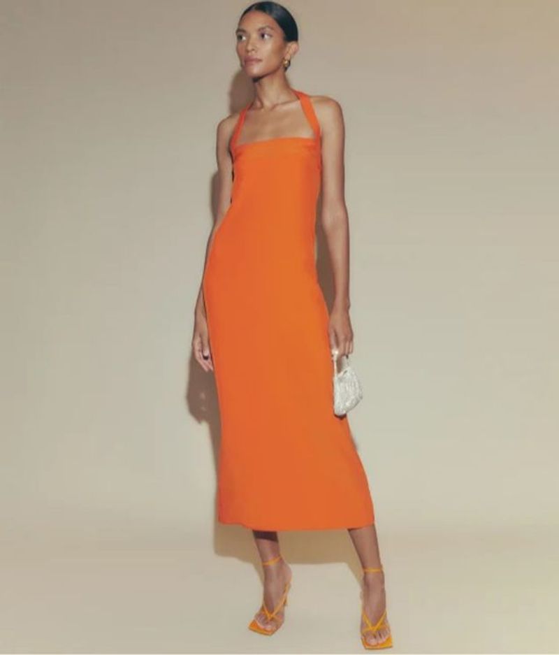 Los vestidos de invitada naranjas más impresionantes para bodas - Divinity