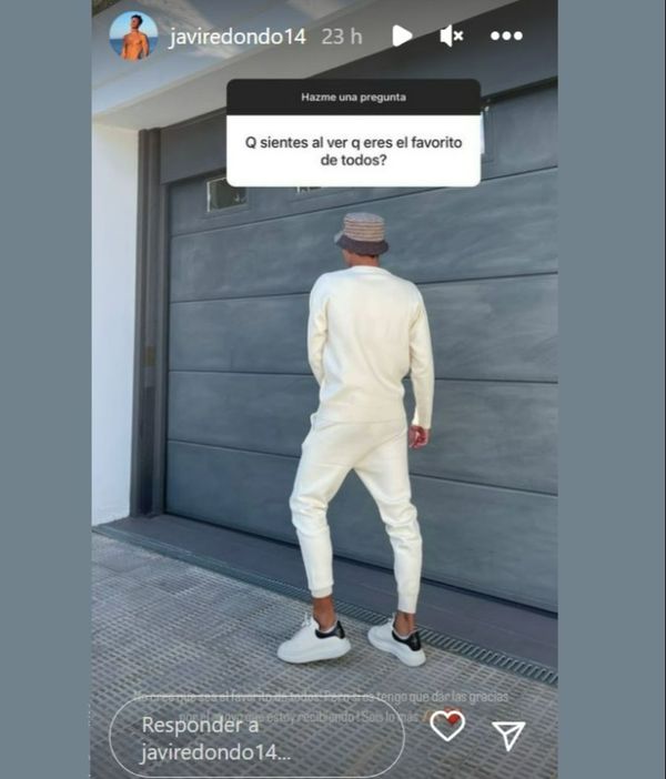 Javi Redondo agradece el apoyo que está recibiendo en las redes ...