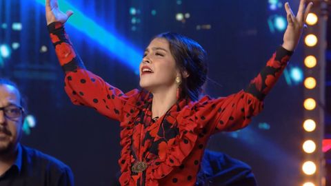 Daniela Blanco inunda de arte el escenario de 'Got Talent' bailando ...