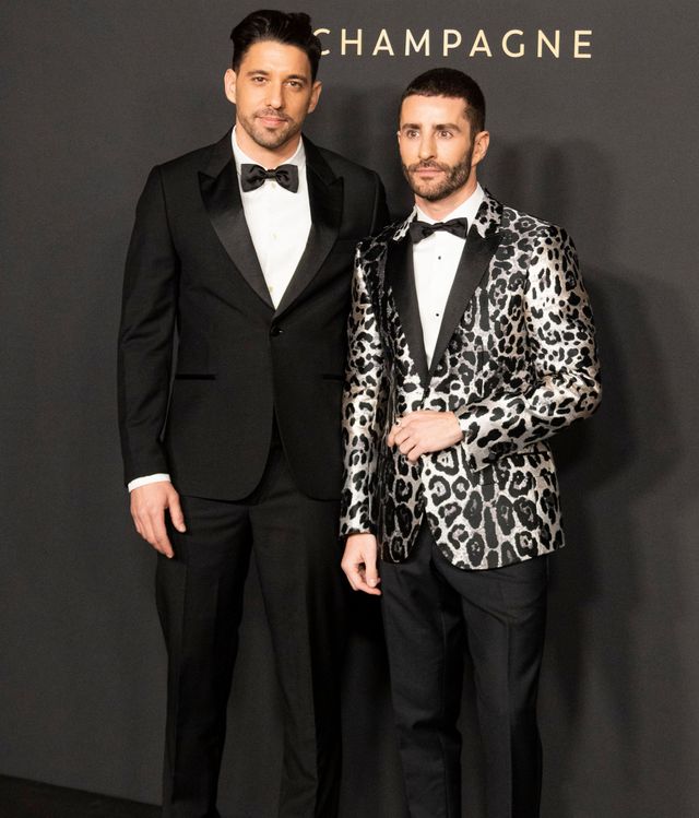 Pelayo Díaz posa por primera vez públicamente con su novio Gal Marom ...