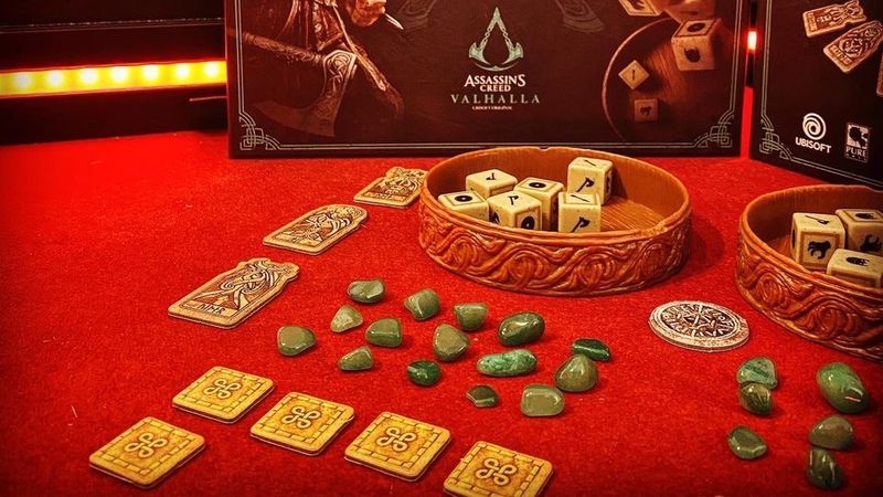 Orlog, el juego de dados de Assassin's Creed Valhalla, se vuelve real