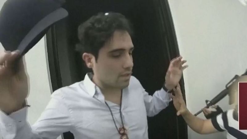 Primera noche en la cárcel para 'El Ratón', el hijo del Chapo Guzmán