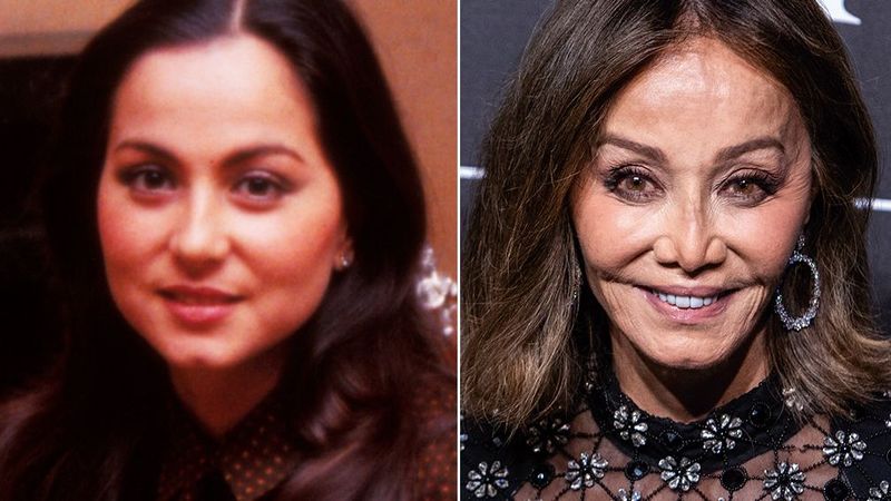 Isabel Preysler, su cambio desde joven, con tres operaciones de nariz ...