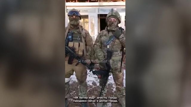 Soledar ya está en manos de Rusia gracias al grupo Wagner