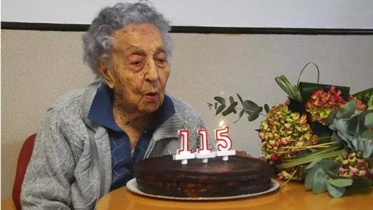 María Branyas, la mujer española de 115 años que es la persona más longeva del mundo - Uppers