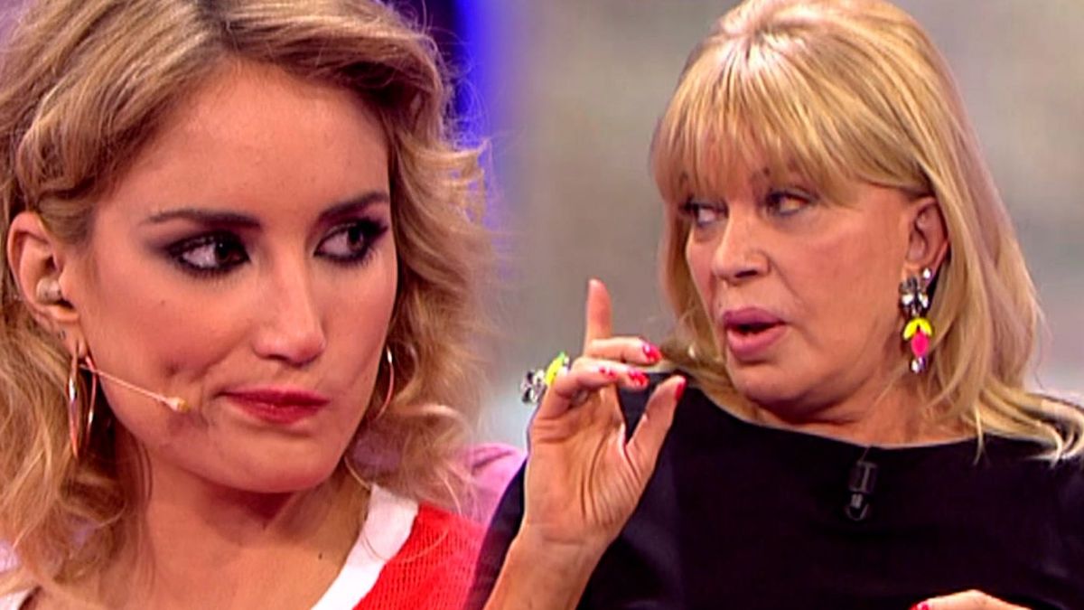 Alba Carrillo y Bárbara Rey: su histórico pique en Telecinco