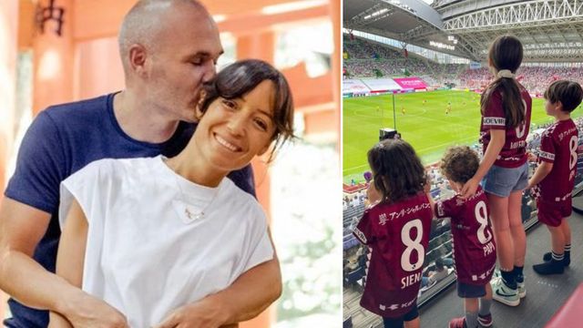 Andrés Iniesta y Anna Ortiz: así son sus cinco hijos en común